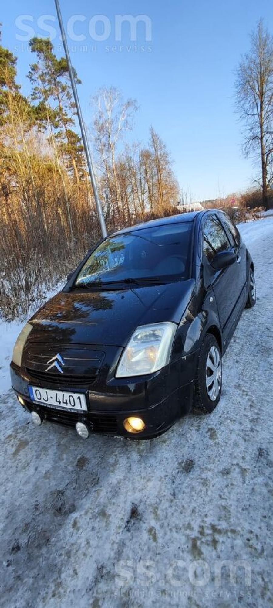 Melns Citroen C2 2007 Jelgava, ar dzinēja tilpumu 1.40 L un nobraukumu 230 tūkst. km par 1500 €, foto 2 vietnē AUTOMOTO.COM.LV
