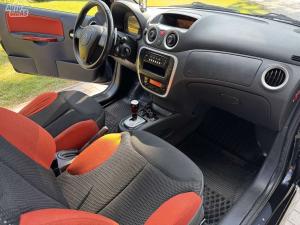 Black Citroen C2 2007 in Kaunas, with an engine capacity of 1.40 L and mileage of 209 thousand km for 1450 €, photo 9 on AUTOMOTO.COM.LV
