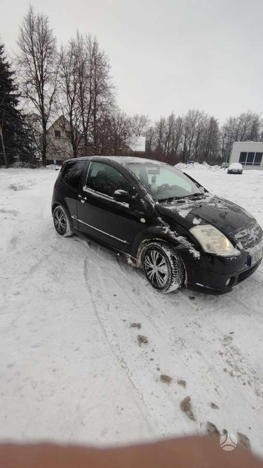Melns Citroen C2 2008 Širvintos, ar dzinēja tilpumu 1.40 L un nobraukumu 314 tūkst. km par 950 €, foto 1 vietnē AUTOMOTO.COM.LV