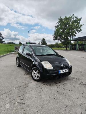 Black Citroen C2 2005 in Kaunas, with an engine capacity of 1.10 L and mileage of 187 thousand km for 750 €, photo  on AUTOMOTO.COM.LV