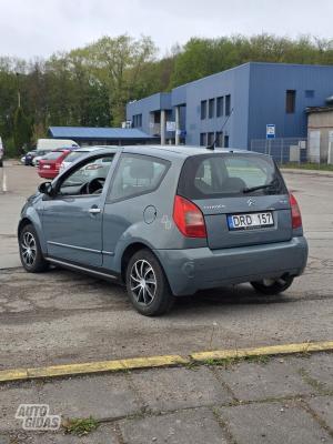 Blue Citroen C2 2005 in Klaipeda, with an engine capacity of 1.10 L and mileage of 213 thousand km for 1100 €, photo 8 on AUTOMOTO.COM.LV