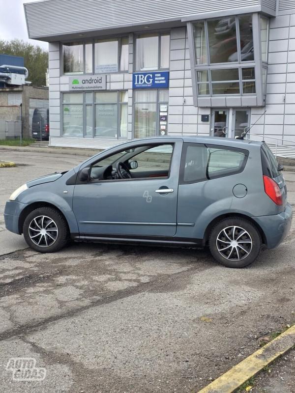 Blue Citroen C2 2005 in Klaipeda, with an engine capacity of 1.10 L and mileage of 213 thousand km for 1100 €, photo 8 on AUTOMOTO.COM.LV