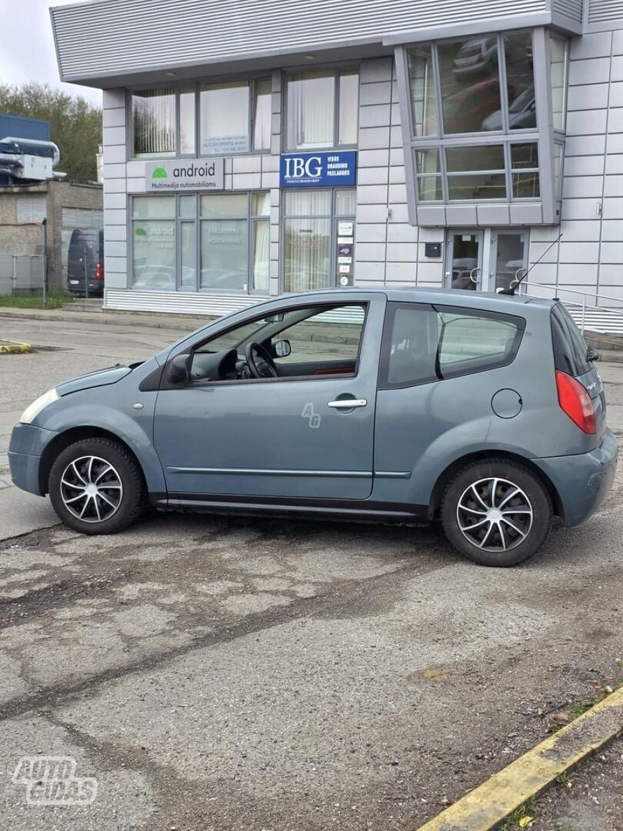 Blue Citroen C2 2005 in Klaipeda, with an engine capacity of 1.10 L and mileage of 213 thousand km for 1100 €, photo 9 on AUTOMOTO.COM.LV