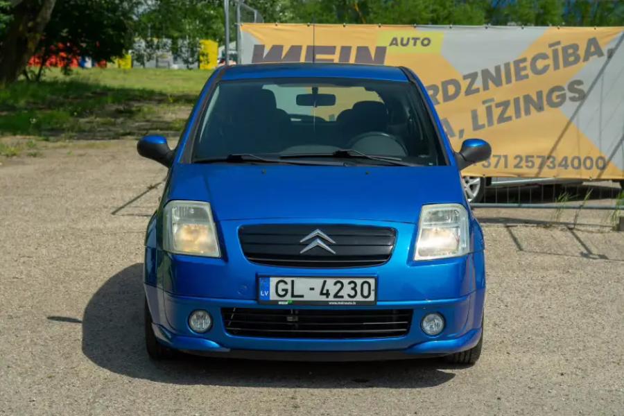 Синий Ситроен С2 2007 в Лиепая, объемом двигателя 1.40 л и пробегом 159 тыс. км за 1600 €, фото 7 на AUTOMOTO.COM.LV