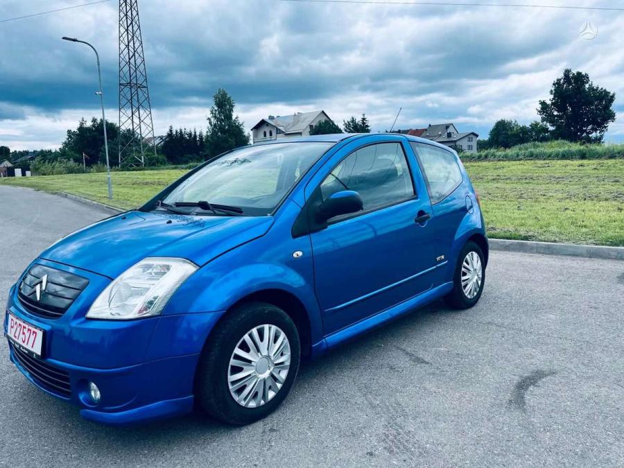Zils Citroen C2 2008 Kauņa, ar dzinēja tilpumu 1.36 L un nobraukumu 227 tūkst. km par 1250 €, foto 1 vietnē AUTOMOTO.COM.LV