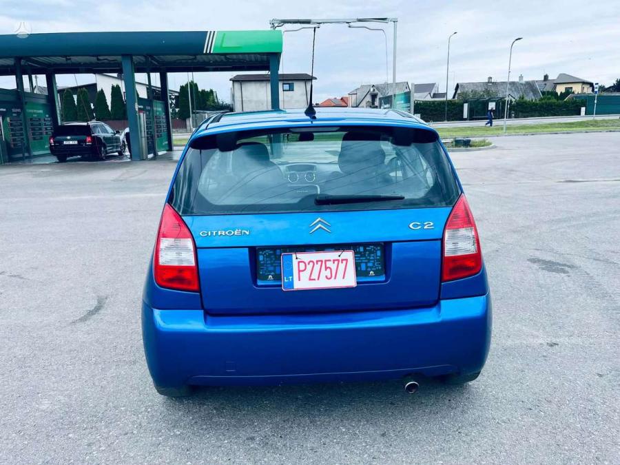 Zils Citroen C2 2008 Kauņa, ar dzinēja tilpumu 1.36 L un nobraukumu 227 tūkst. km par 1250 €, foto 4 vietnē AUTOMOTO.COM.LV