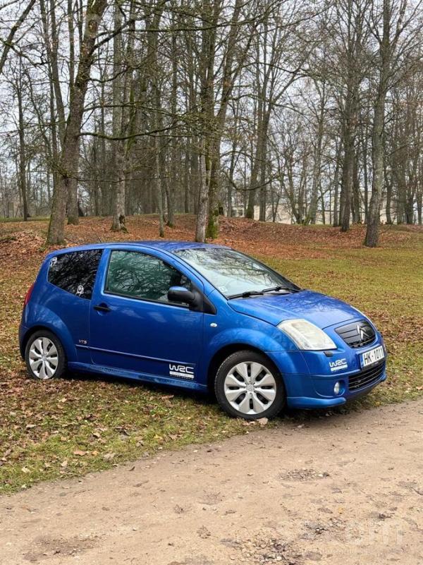 Blue Citroen C2 2008 in Riga, with an engine capacity of 1.60 L and mileage of 180 thousand km for 1100 €, photo 1 on AUTOMOTO.COM.LV