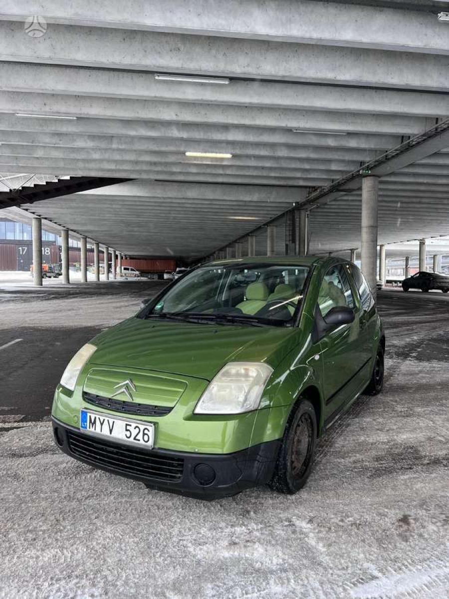 Zaļš Citroen C2 2005 Kauņa, ar dzinēja tilpumu 1.12 L un nobraukumu 131 tūkst. km par 1100 €, foto 2 vietnē AUTOMOTO.COM.LV