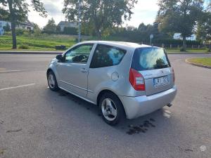 Grey Citroen C2 2006 in Vilnius, with an engine capacity of 1.40 L and mileage of 270 thousand km for 999 €, photo 6 on AUTOMOTO.COM.LV