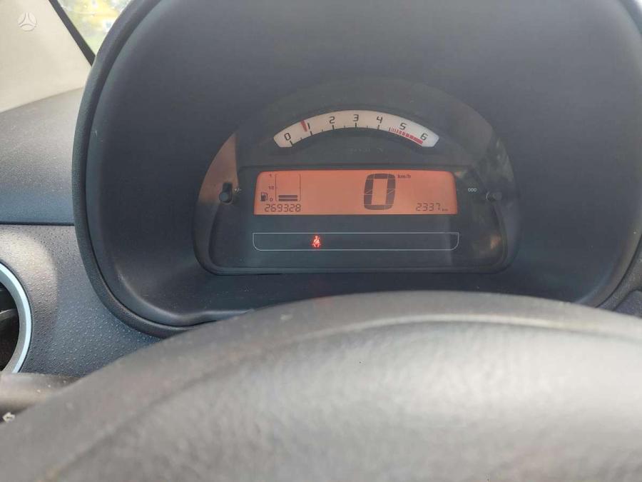 Grey Citroen C2 2006 in Vilnius, with an engine capacity of 1.40 L and mileage of 270 thousand km for 999 €, photo 17 on AUTOMOTO.COM.LV