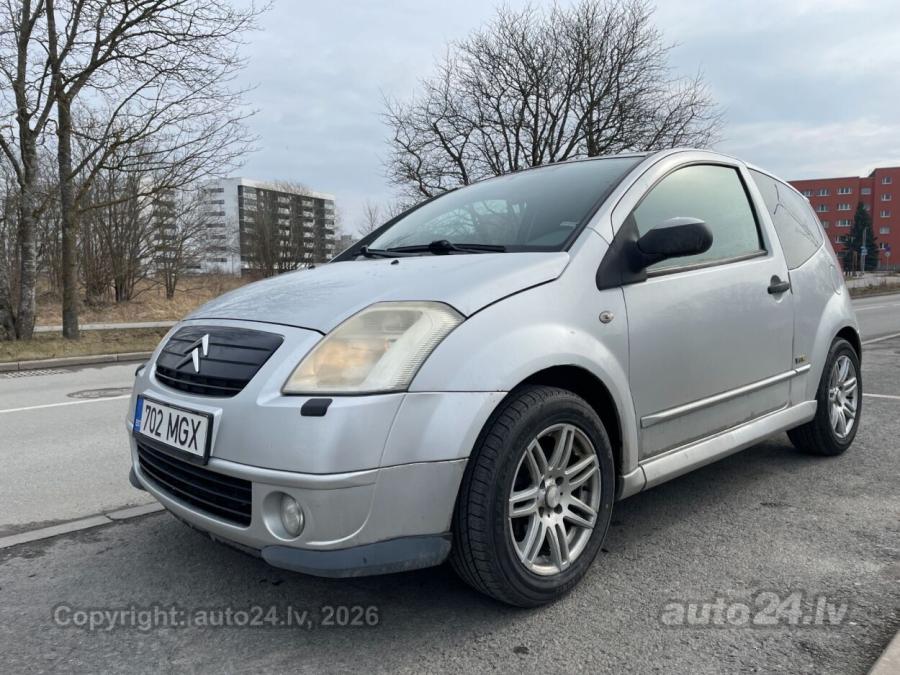 Pelēks Citroen C2 2007 Tallina, ar dzinēja tilpumu 1.40 L un nobraukumu 136 tūkst. km par 1400 €, foto 2 vietnē AUTOMOTO.COM.LV