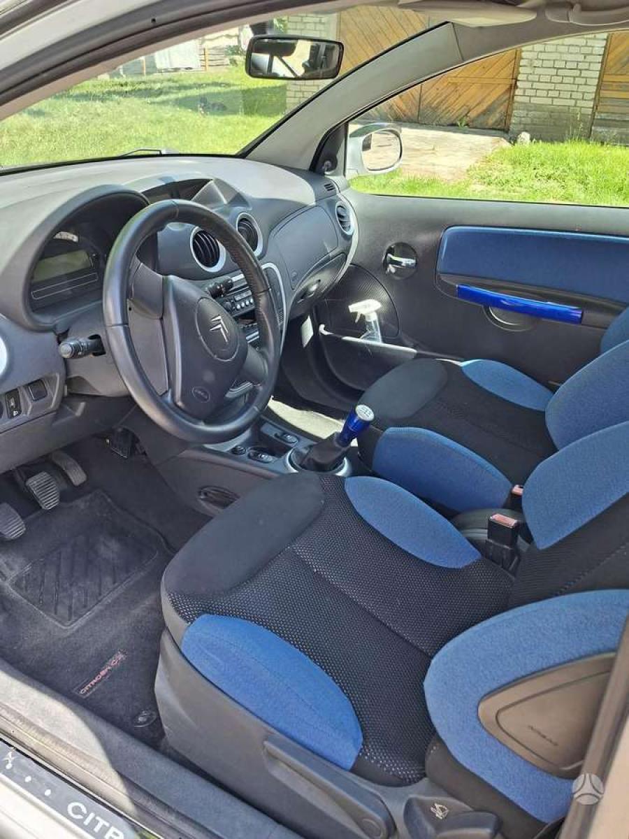 Grey Citroen C2 2007 in Marijampole, with an engine capacity of 1.10 L and mileage of 79 thousand km for 1000 €, photo 5 on AUTOMOTO.COM.LV