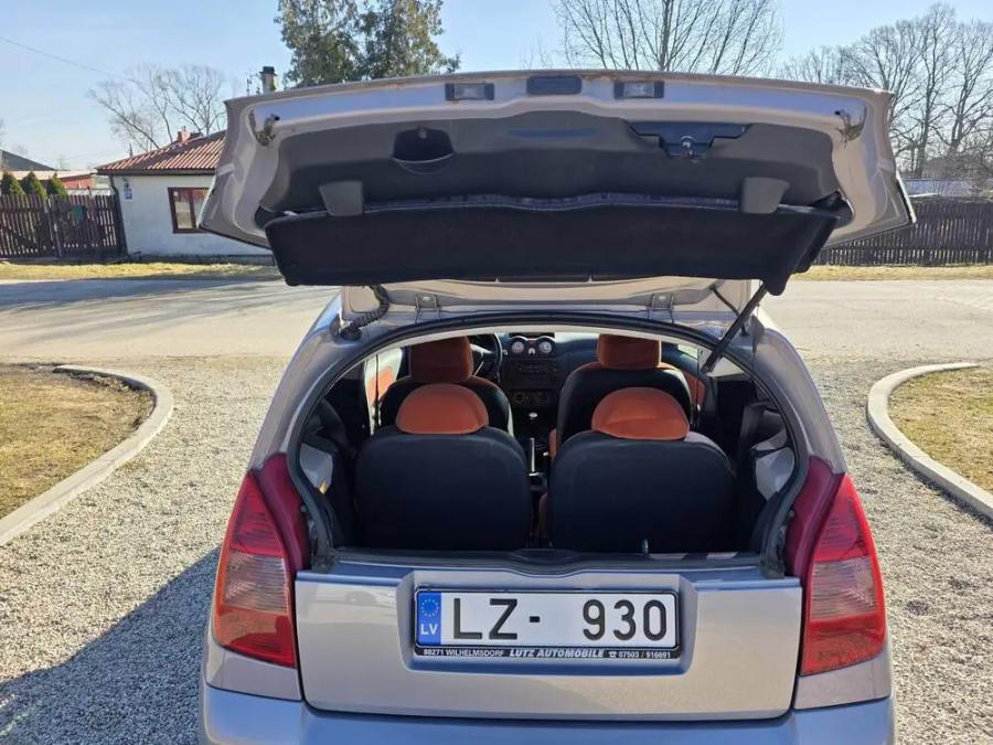 Citroen C2 2003 in Ventspils, with an engine capacity of 1.10 L and mileage of 202 thousand km for 1300 €, photo 10 on AUTOMOTO.COM.LV