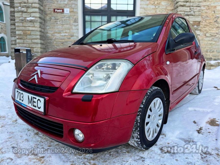 Citroen C2 2004 in Tallinn, with an engine capacity of 1.10 L and mileage of 150 thousand km for 1699 €, photo 1 on AUTOMOTO.COM.LV