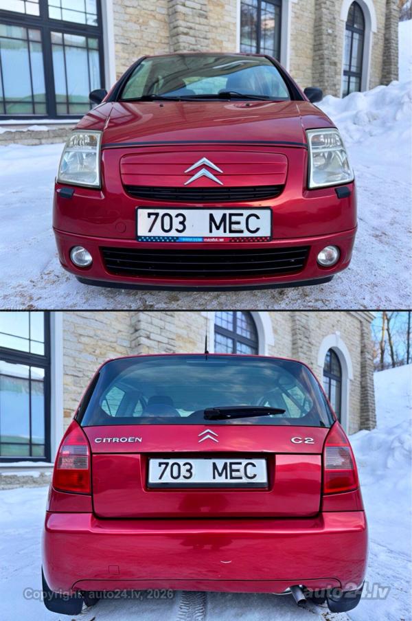Citroen C2 2004 Tallina, ar dzinēja tilpumu 1.10 L un nobraukumu 150 tūkst. km par 1699 €, foto 6 vietnē AUTOMOTO.COM.LV