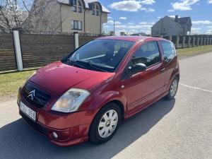 Citroen C2 2004 Telšiai, ar dzinēja tilpumu 1.40 L un nobraukumu 170 tūkst. km par 1050 €, foto  vietnē AUTOMOTO.COM.LV