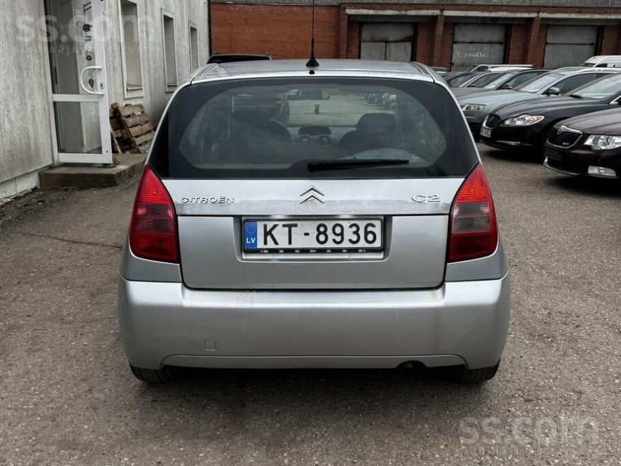 Citroen C2 2004 Daugavpils, ar dzinēja tilpumu 1.40 L un nobraukumu 0 tūkst. km par 790 €, foto 6 vietnē AUTOMOTO.COM.LV
