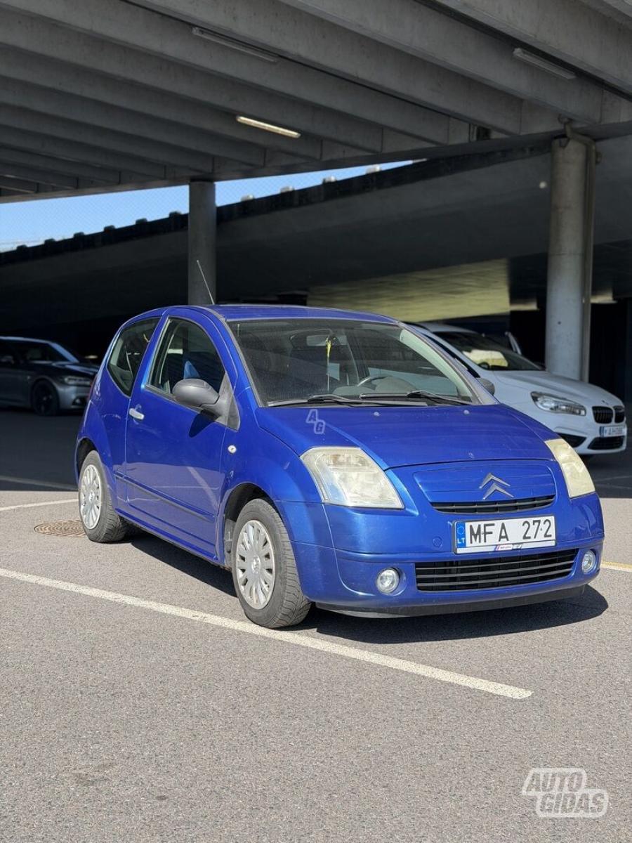 Citroen C2 2004 Kauņa, ar dzinēja tilpumu 1.40 L un nobraukumu 210 tūkst. km par 1200 €, foto 3 vietnē AUTOMOTO.COM.LV
