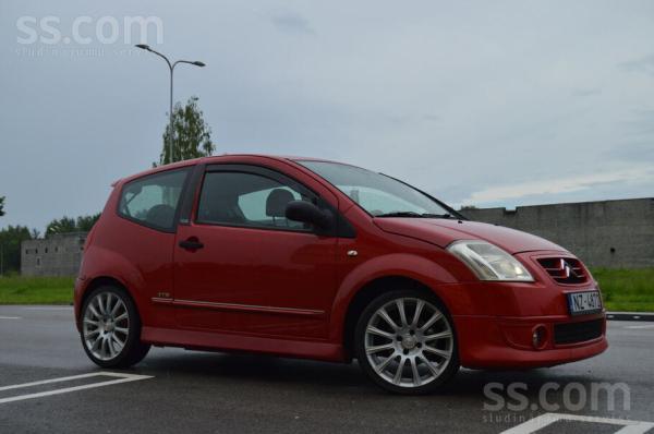Sarkans Citroen C2 2006 Valmiera, ar dzinēja tilpumu 1.40 L un nobraukumu 227 tūkst. km par 1350 €, foto 1 vietnē AUTOMOTO.COM.LV