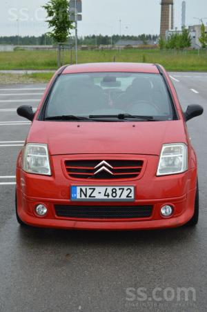 Sarkans Citroen C2 2006 Valmiera, ar dzinēja tilpumu 1.40 L un nobraukumu 227 tūkst. km par 1350 €, foto 4 vietnē AUTOMOTO.COM.LV