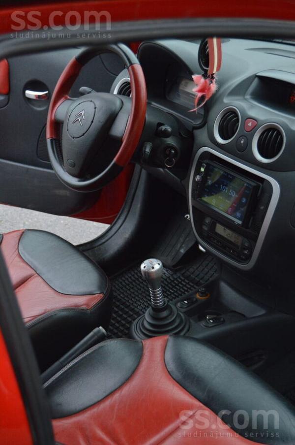 Sarkans Citroen C2 2006 Valmiera, ar dzinēja tilpumu 1.40 L un nobraukumu 227 tūkst. km par 1350 €, foto 5 vietnē AUTOMOTO.COM.LV
