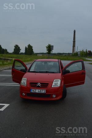 Sarkans Citroen C2 2006 Valmiera, ar dzinēja tilpumu 1.40 L un nobraukumu 227 tūkst. km par 1350 €, foto 8 vietnē AUTOMOTO.COM.LV