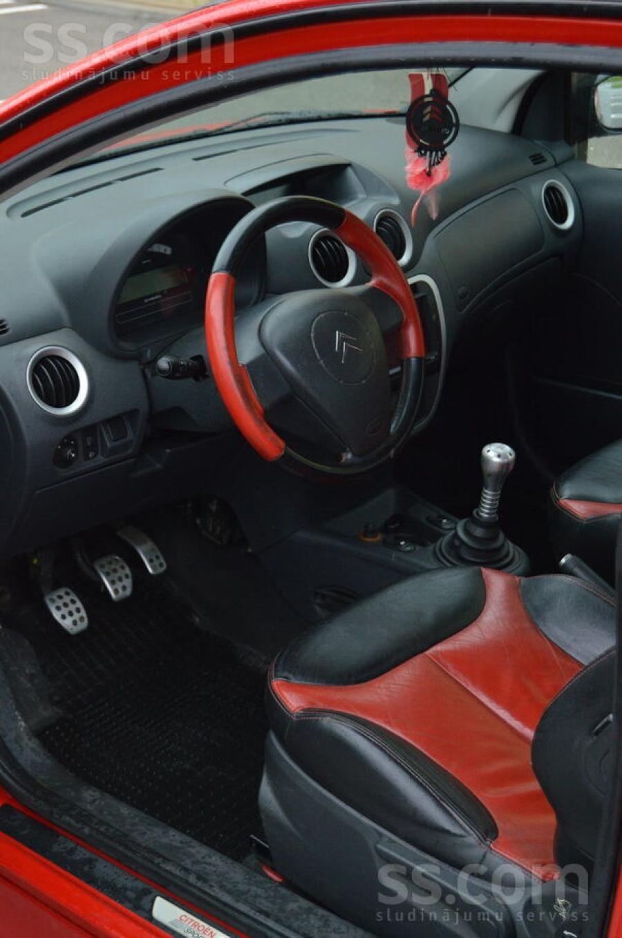 Sarkans Citroen C2 2006 Valmiera, ar dzinēja tilpumu 1.40 L un nobraukumu 227 tūkst. km par 1350 €, foto 14 vietnē AUTOMOTO.COM.LV