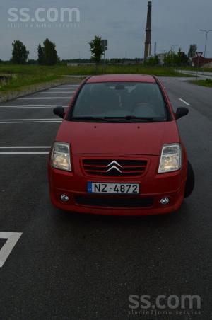 Sarkans Citroen C2 2006 Valmiera, ar dzinēja tilpumu 1.40 L un nobraukumu 227 tūkst. km par 1350 €, foto 15 vietnē AUTOMOTO.COM.LV
