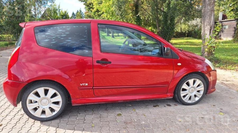 Sarkans Citroen C2 2007 Rīga, ar dzinēja tilpumu 1.60 L un nobraukumu 143 tūkst. km par 1500 €, foto 6 vietnē AUTOMOTO.COM.LV