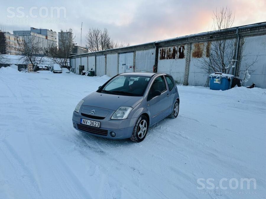 Violets Citroen C2 2004 Rīga, ar dzinēja tilpumu 1.40 L un nobraukumu 308 tūkst. km par 990 €, foto 1 vietnē AUTOMOTO.COM.LV