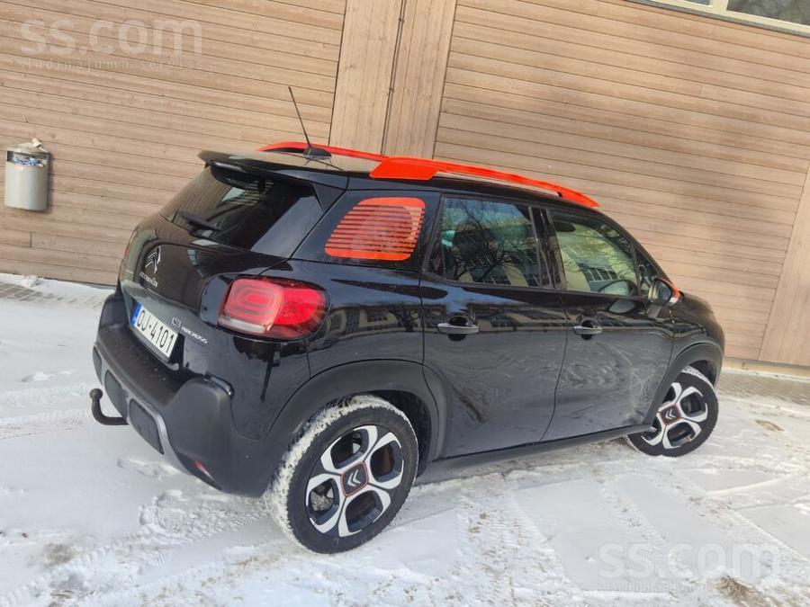 Melns Citroen c3-aircross 2018 Jelgava, ar dzinēja tilpumu 1.20 L un nobraukumu 0 tūkst. km par 9990 €, foto 4 vietnē AUTOMOTO.COM.LV