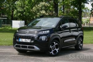 Melns Citroen c3-aircross 2018 Jelgava, ar dzinēja tilpumu 1.20 L un nobraukumu 147 tūkst. km par 7880 €, foto  vietnē AUTOMOTO.COM.LV