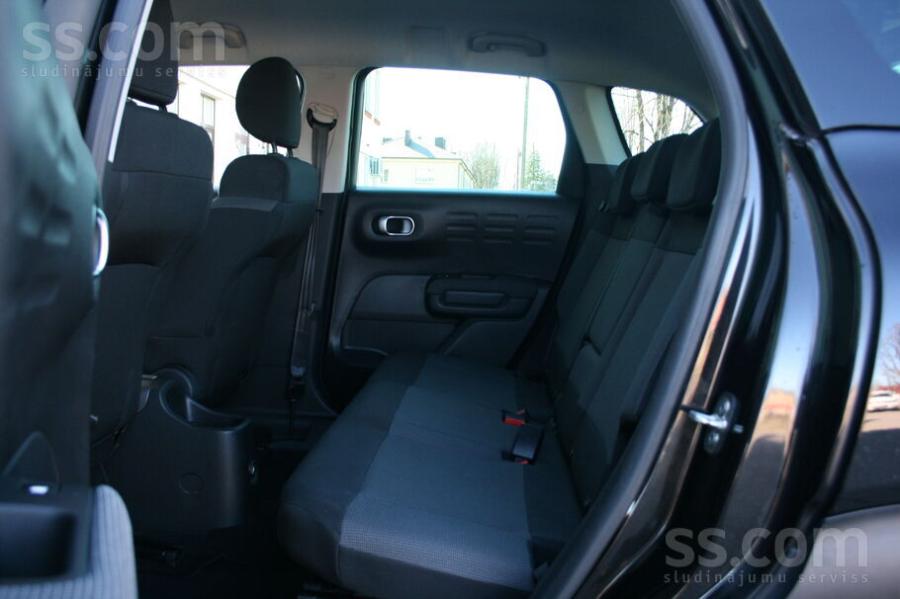 Черный Ситроен C3 Aircross 2018 в Елгава, объемом двигателя 1.20 л и пробегом 147 тыс. км за 7880 €, фото 13 на AUTOMOTO.COM.LV