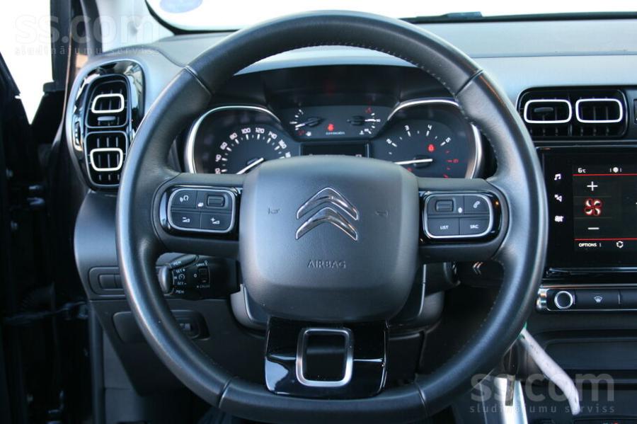 Черный Ситроен C3 Aircross 2018 в Елгава, объемом двигателя 1.20 л и пробегом 147 тыс. км за 7880 €, фото 18 на AUTOMOTO.COM.LV