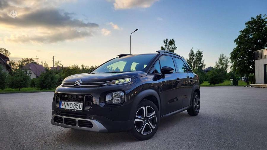Черный Ситроен C3 Aircross 2018 в Каунас, объемом двигателя 1.20 л и пробегом 124 тыс. км за 6350 €, фото 1 на AUTOMOTO.COM.LV