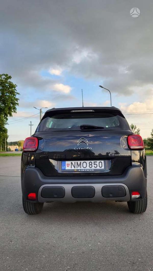 Черный Ситроен C3 Aircross 2018 в Каунас, объемом двигателя 1.20 л и пробегом 124 тыс. км за 6350 €, фото 4 на AUTOMOTO.COM.LV