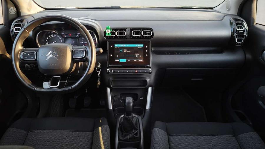 Черный Ситроен C3 Aircross 2018 в Каунас, объемом двигателя 1.20 л и пробегом 124 тыс. км за 6350 €, фото 13 на AUTOMOTO.COM.LV