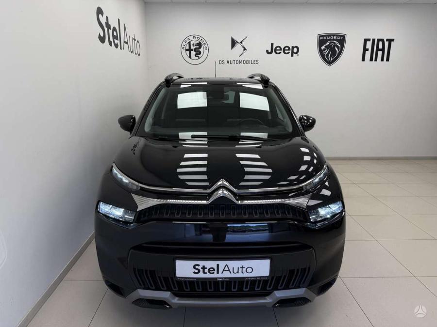 Черный Ситроен C3 Aircross 2021 в Вильнюс, объемом двигателя 1.20 л и пробегом 59 тыс. км за 10990 €, фото 4 на AUTOMOTO.COM.LV