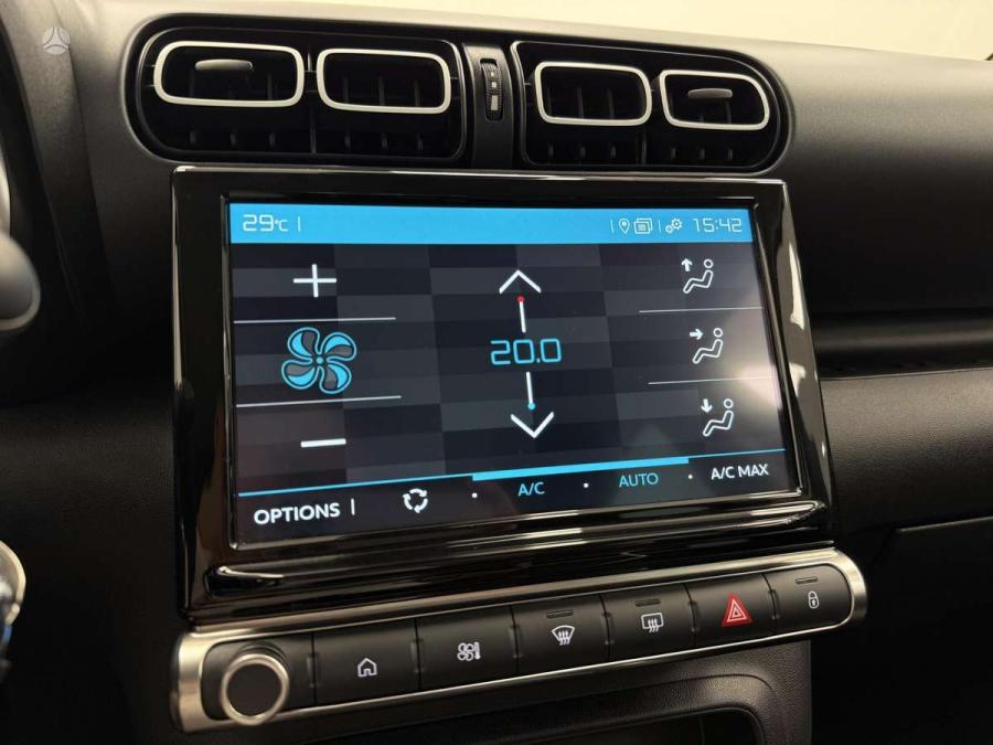 Черный Ситроен C3 Aircross 2021 в Вильнюс, объемом двигателя 1.20 л и пробегом 59 тыс. км за 10990 €, фото 20 на AUTOMOTO.COM.LV