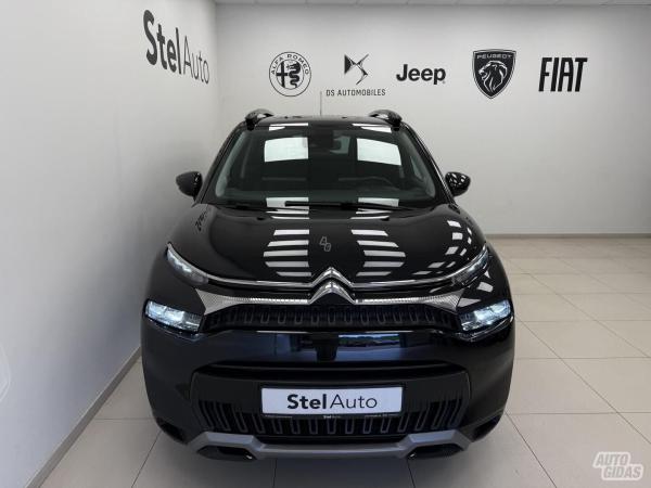 Black Citroen c3-aircross 2021 in Vilnius, with an engine capacity of 1.20 L and mileage of 59 thousand km for 10990 €, photo 3 on AUTOMOTO.COM.LV