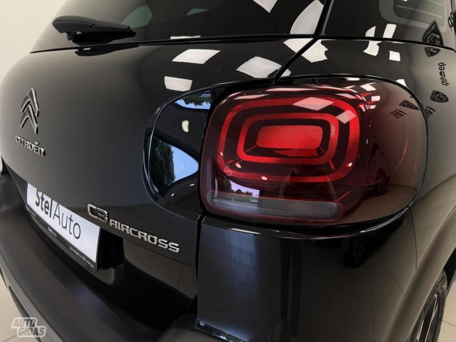 Черный Ситроен C3 Aircross 2021 в Вильнюс, объемом двигателя 1.20 л и пробегом 59 тыс. км за 10990 €, фото 9 на AUTOMOTO.COM.LV