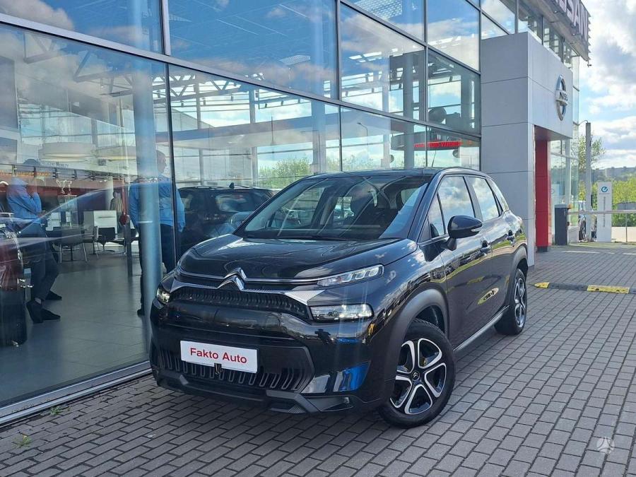 Melns Citroen c3-aircross 2022 Viļņa, ar dzinēja tilpumu 1.20 L un nobraukumu 36 tūkst. km par 10900 €, foto 1 vietnē AUTOMOTO.COM.LV