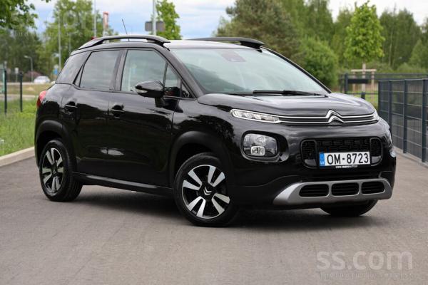 Черный Ситроен C3 Aircross 2018 в Елгава, объемом двигателя 1.20 л и пробегом 0 тыс. км за 7990 €, фото 3 на AUTOMOTO.COM.LV