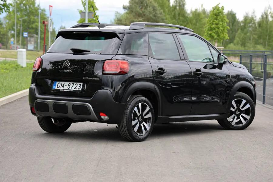 Черный Ситроен C3 Aircross 2018 в Елгава, объемом двигателя 1.20 л и пробегом 108 тыс. км за 7990 €, фото 5 на AUTOMOTO.COM.LV