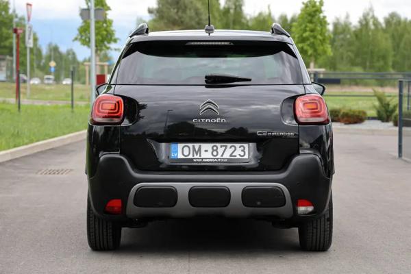 Black Citroen c3-aircross 2018 in Jelgava, with an engine capacity of 1.20 L and mileage of 108 thousand km for 7990 €, photo 5 on AUTOMOTO.COM.LV