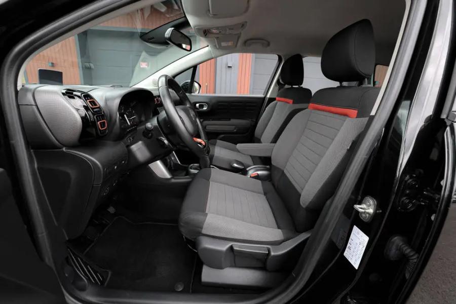 Черный Ситроен C3 Aircross 2018 в Елгава, объемом двигателя 1.20 л и пробегом 108 тыс. км за 7990 €, фото 8 на AUTOMOTO.COM.LV