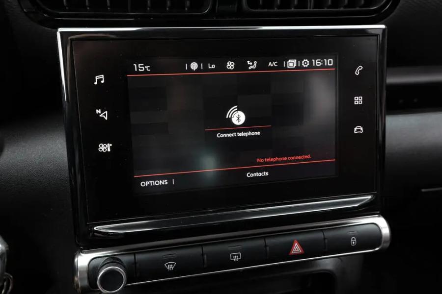 Черный Ситроен C3 Aircross 2018 в Елгава, объемом двигателя 1.20 л и пробегом 108 тыс. км за 7990 €, фото 19 на AUTOMOTO.COM.LV