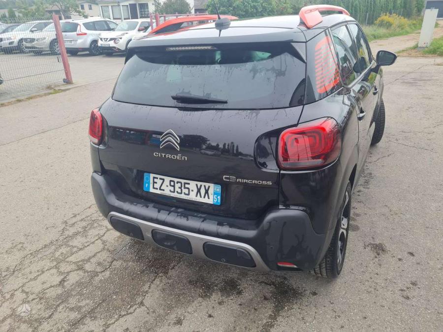 Черный Ситроен C3 Aircross 2018 в Таураге, объемом двигателя 1.60 л и пробегом 187 тыс. км за 6450 €, фото 9 на AUTOMOTO.COM.LV