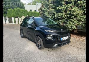 Black Citroen c3-aircross 2019 in Riga, with an engine capacity of 1.20 L and mileage of 78 thousand km for 10500 €, photo 3 on AUTOMOTO.COM.LV