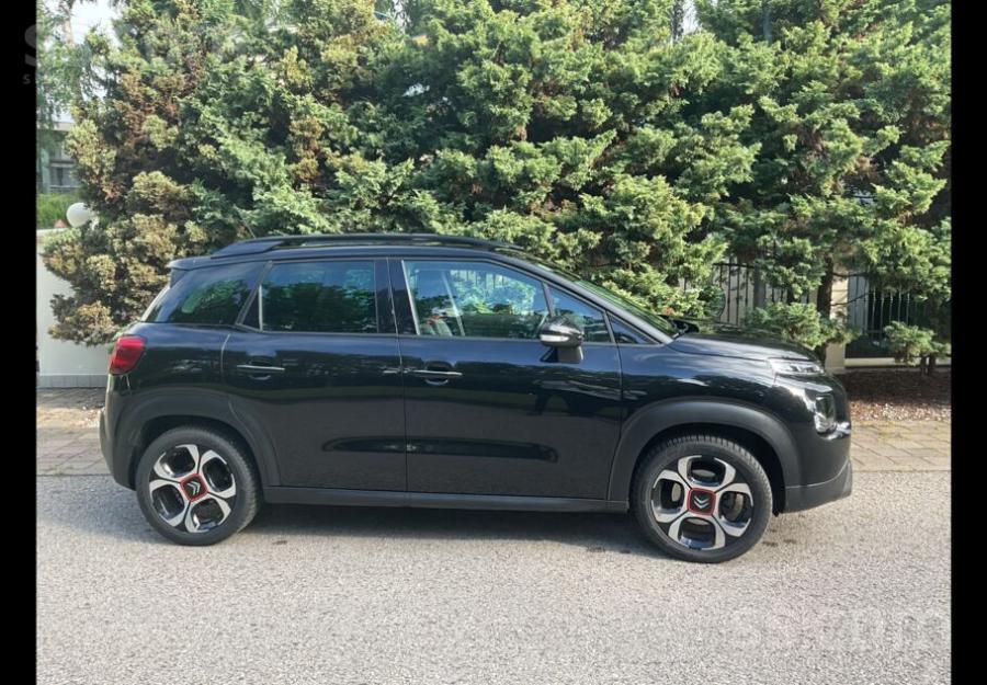 Black Citroen c3-aircross 2019 in Riga, with an engine capacity of 1.20 L and mileage of 78 thousand km for 10500 €, photo 9 on AUTOMOTO.COM.LV